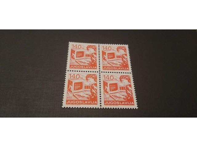 Redovna nom. 140 četverac iz 1988.god.