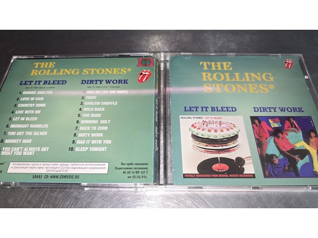 The Rolling Stones - Let it bleed + Dirty work