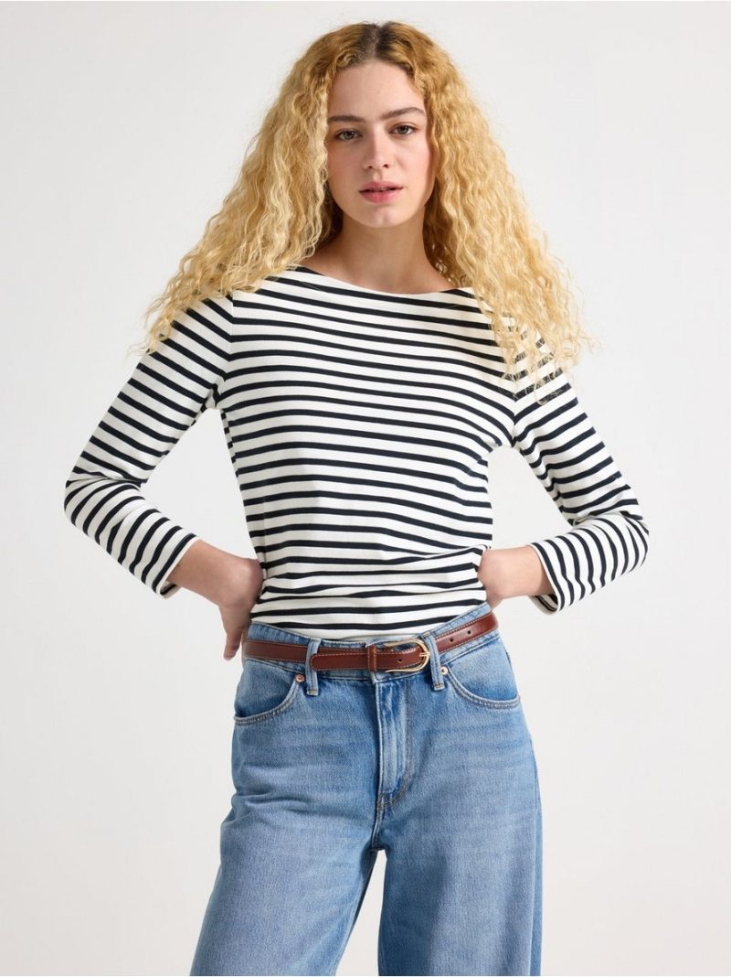 Majica – Striped cotton top