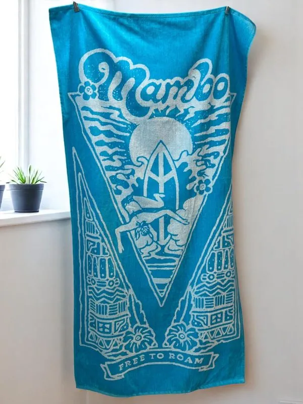 Plažni peškir “Mambo Free to Roam” 160×80 cm – 100% pamuk A14