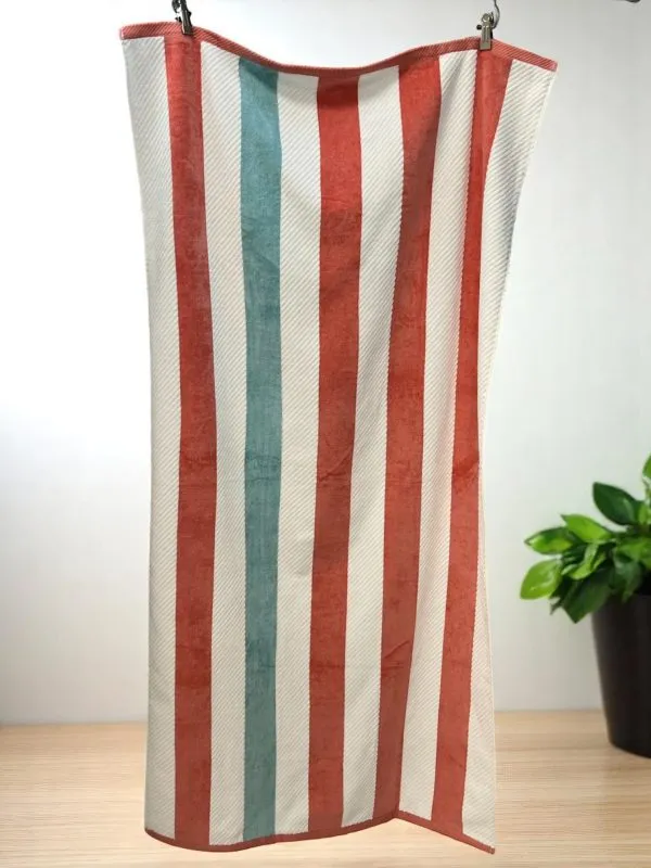 Plažni peškir Stripes 160×82 cm – 100% pamuk A1