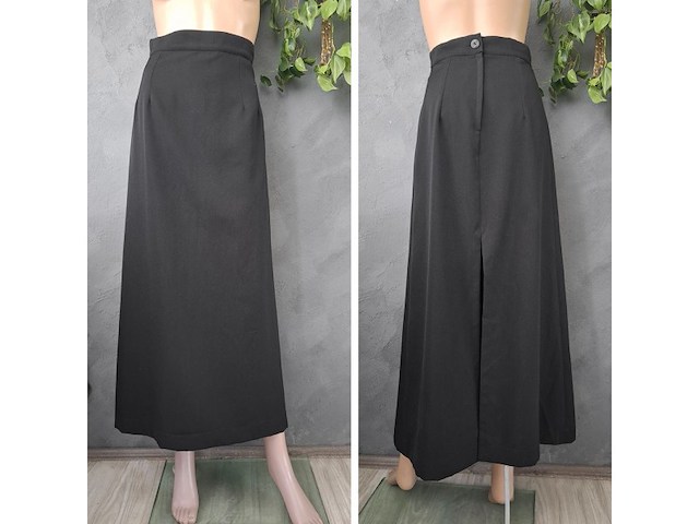 Vintage maksi suknja 55% vuna XS