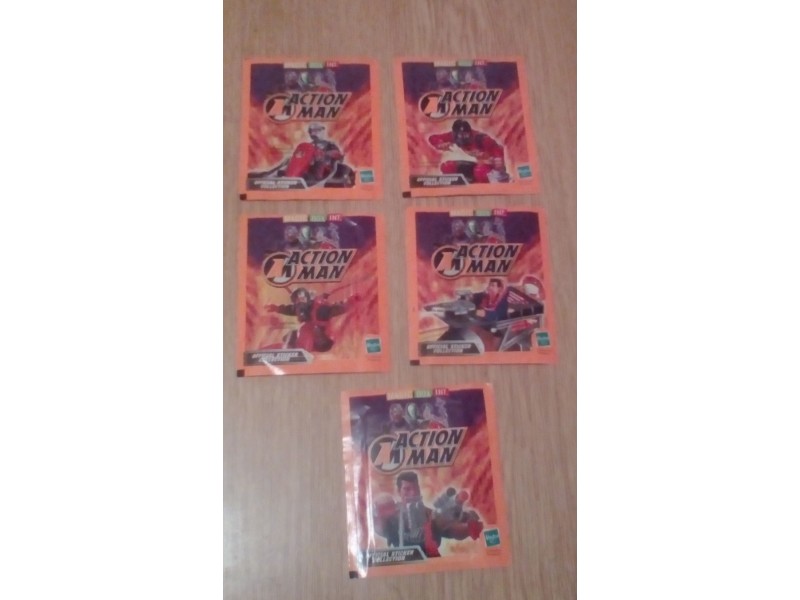 Kesice Action Man (Magic Box International) 5razlicitih