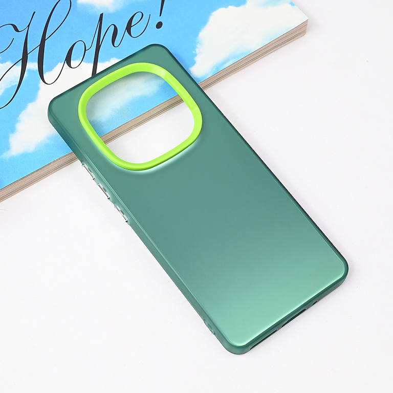 Futrola providna za Xiaomi Redmi Note 14 Pro 4G zelena