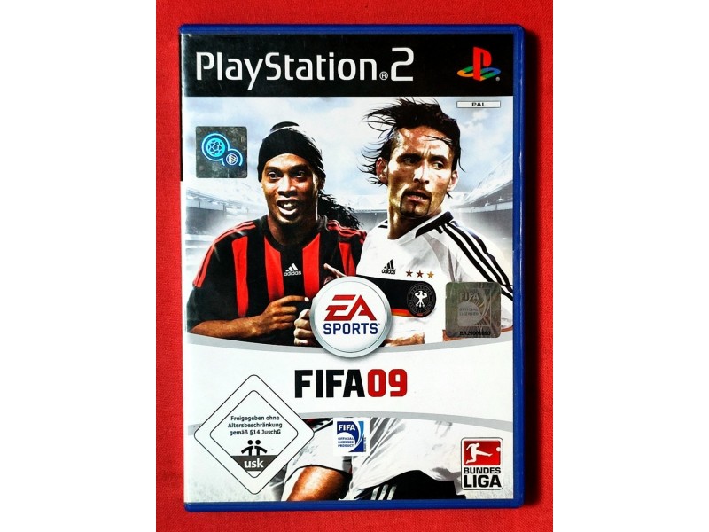 F I F A 09 - PS2 Originalna Igra