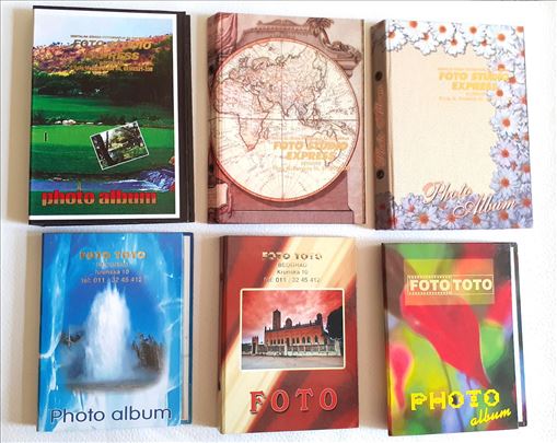 Mali foto albumi, 3 za 10x15 , 1 za 9x13