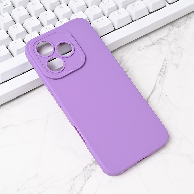 Zastitna maska (futrola) Silikon Pro Camera - Huawei Honor 400 Lite ljubicasta