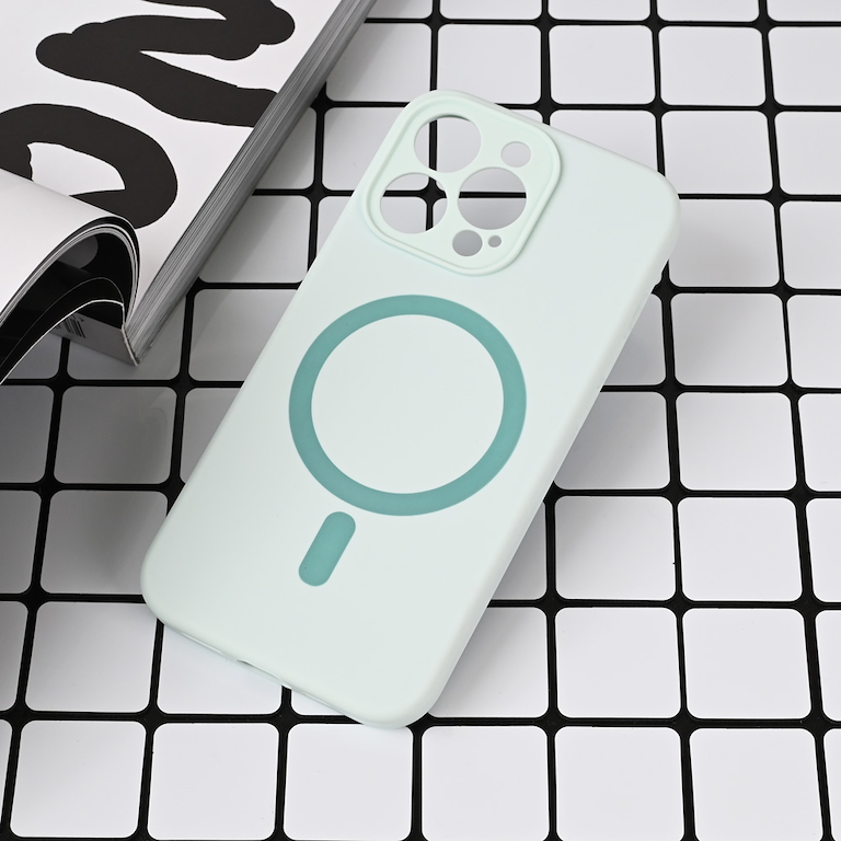 Zastitna maska (futrola) Magsafe Pure color - iPhone 14 Pro mint