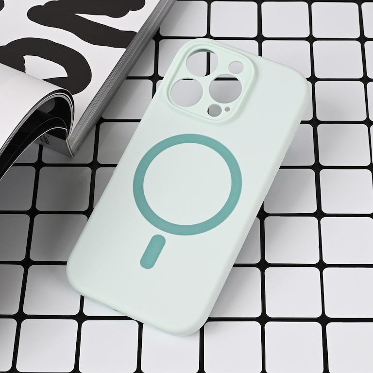 Zastitna maska (futrola) Magsafe Pure color - iPhone 16 Pro mint