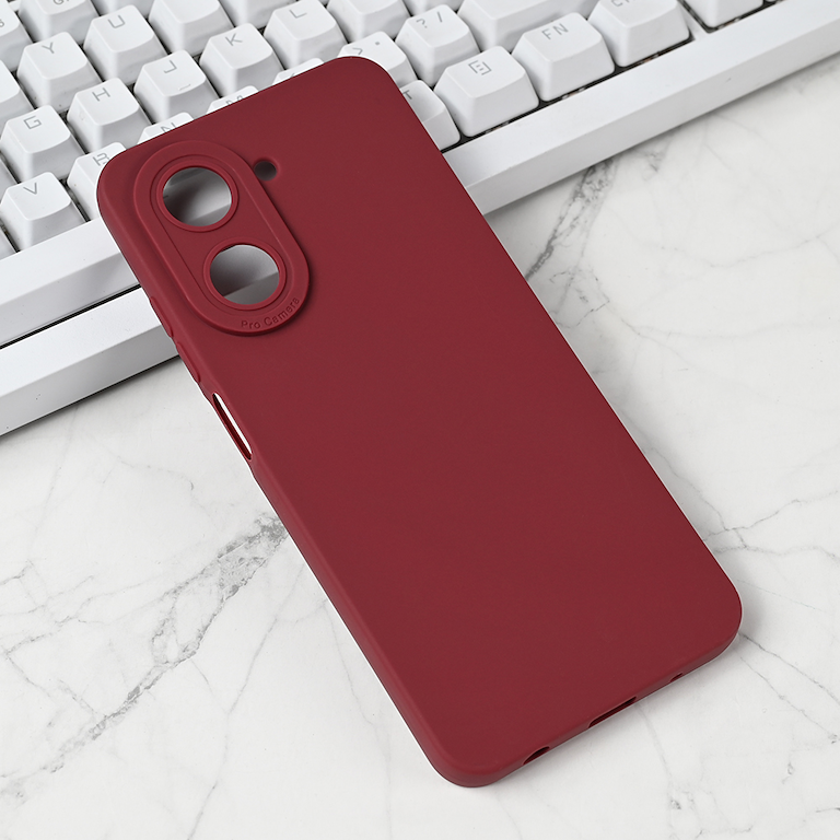 Zastitna maska (futrola) Silikon Pro Camera - Xiaomi Redmi A5 EU 173mm bordo