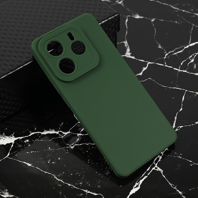 Zastitna maska (futrola) Teracell Giulietta - Xiaomi Redmi Note 14 5G mat zelena