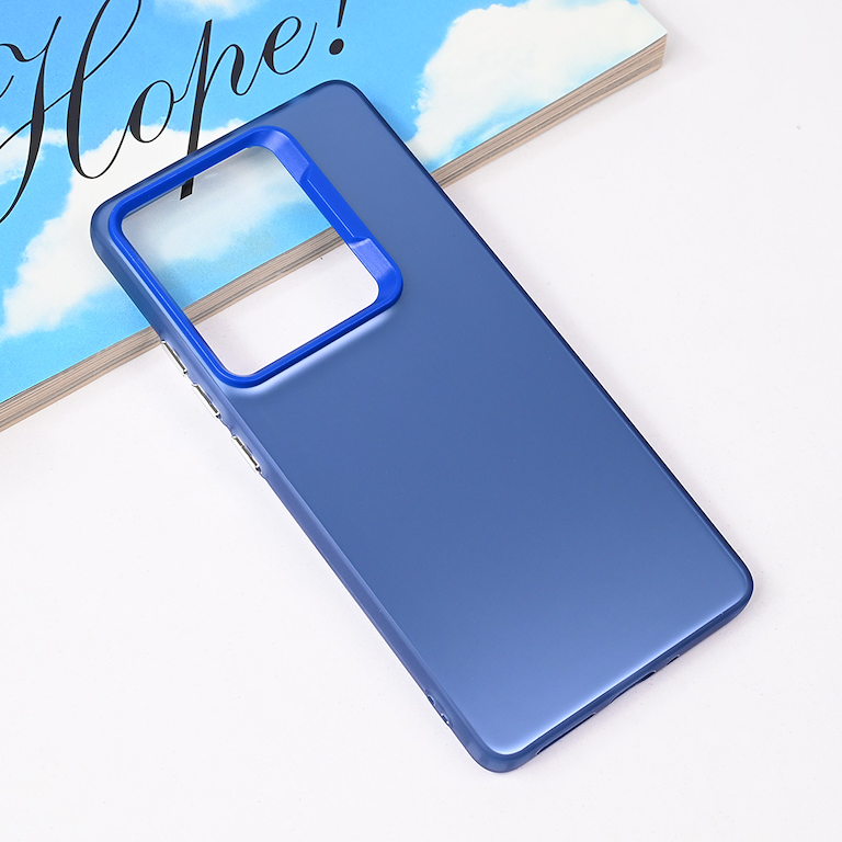 Zastitna maska (futrola) providna - Xiaomi Redmi Note 14s plava