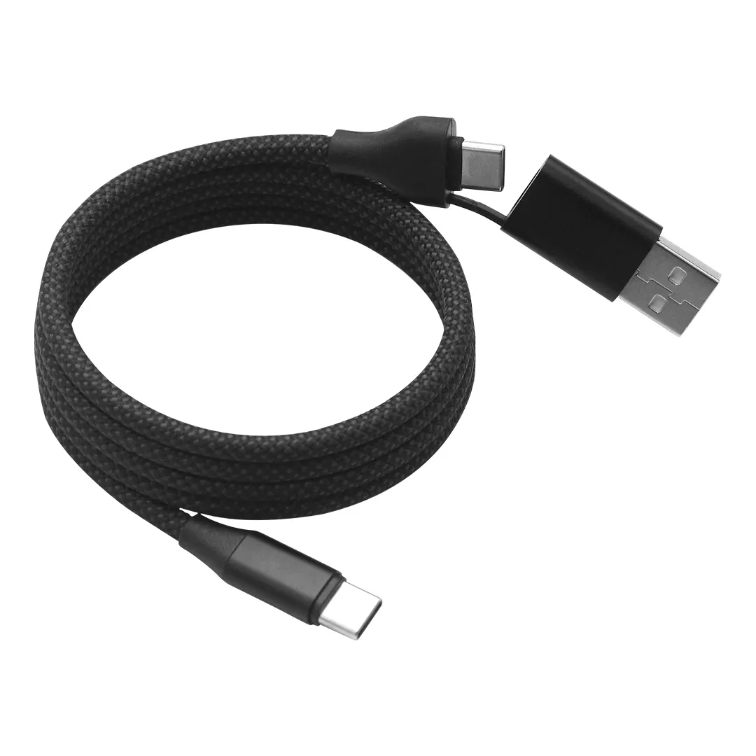 DOPPLER 240W 2IN1 - 38127
USB / Type-C laptop kabl za punjenje i prenos podataka sa magnetom, 2 u 1, 240W