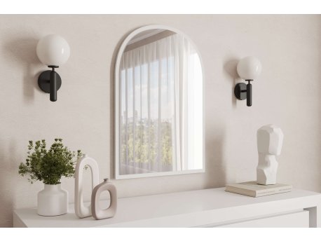 HANAH HOME Ogledalo Brilya White