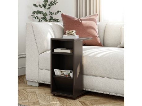 HANAH HOME Side Table Filinta Anthracite