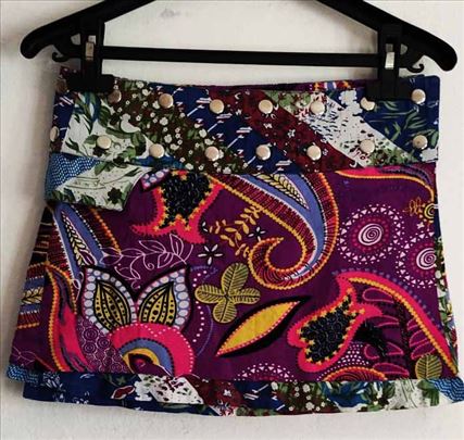 Moshiki boho minika sa 2 lica na preklop