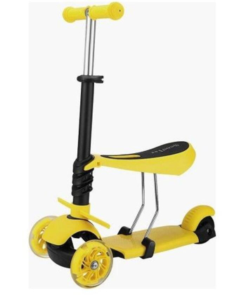 BBO trotinet za decu s979a 3u1 scoot zuti