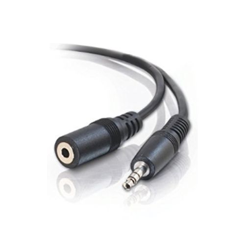 E-GREEN Kabl audio 3.5mm - 3.5mm M/F (produžni) 3m crni