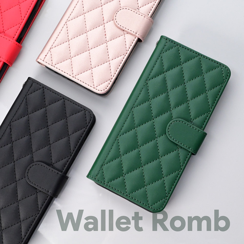 Torbica Wallet Romb za Samsung A556B Galaxy A55 5G crna