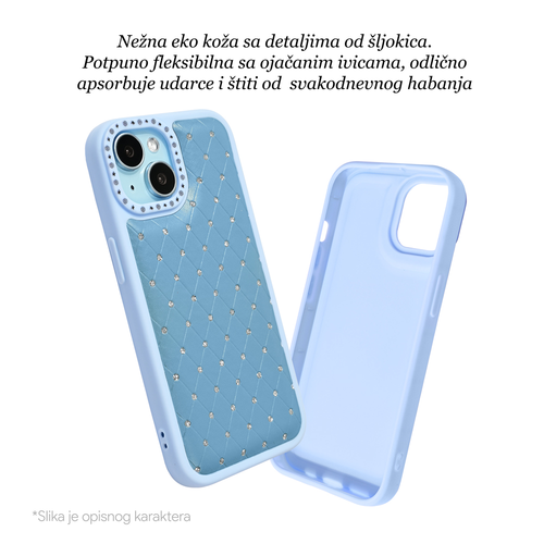 Torbica Bling za Samsung A556B Galaxy A55 5G zelena