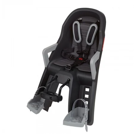 Polisport Korpa za dete guppy mini+ prednja na ram prednje kačenje dark grey-silver ( KRP-8639400021 )
