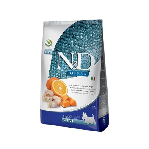 N&D MINI ADULT – BUNDEVA – RIBA I NARANDŽA 800G
N&D MINI ADULT – BUNDEVA – RIBA I NARANDŽA 800G
