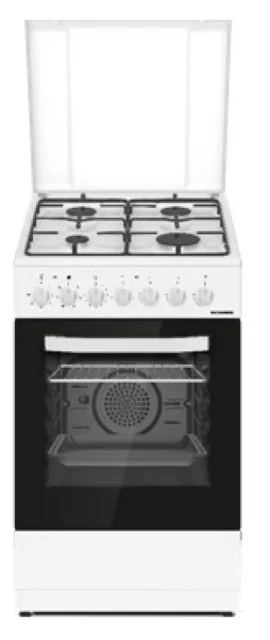 Heinner hfsc-s60litgc-wh 4xgas/ventilator/60cm Kombinovani šporet