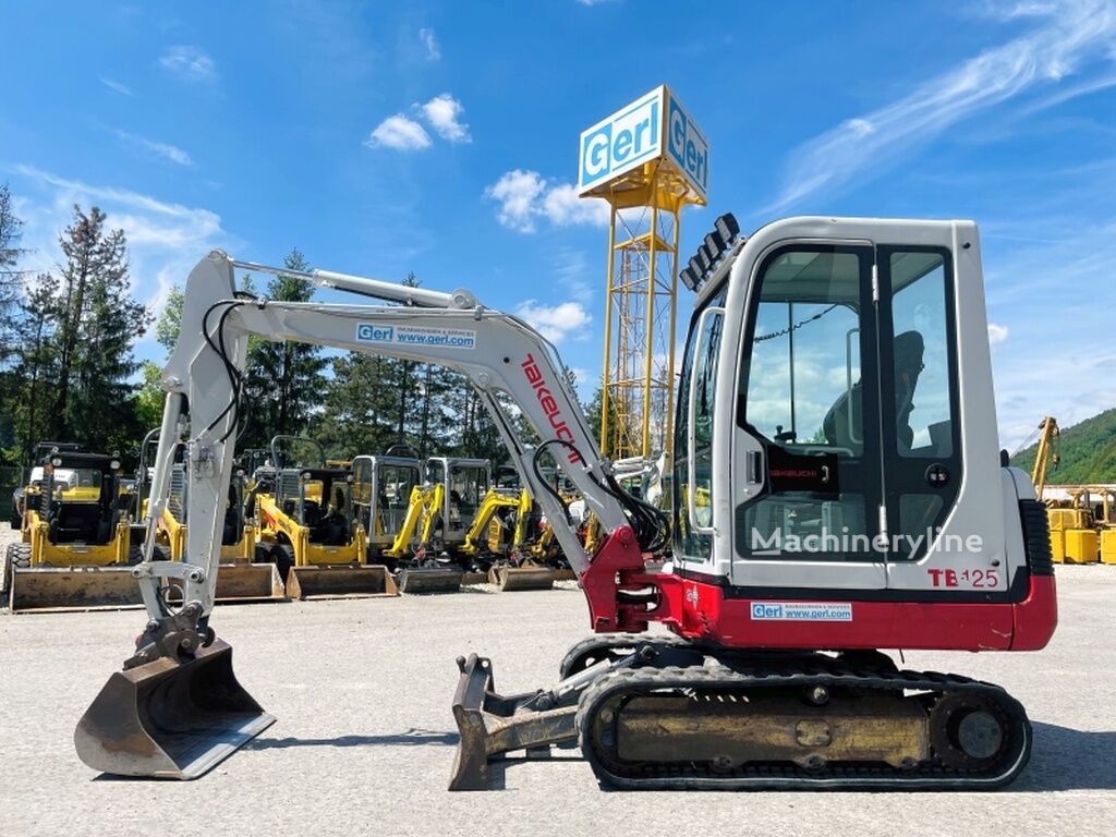 Takeuchi TB125 mini bager