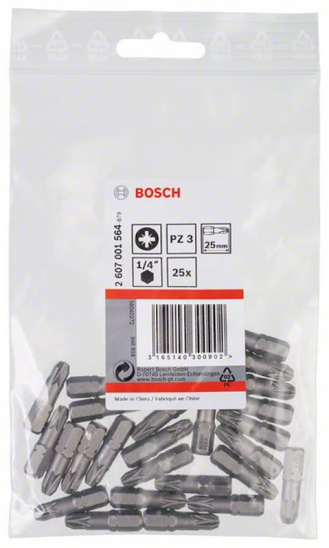 Bosch 2607001564 Extra Hard nastavci za odvrtače Pozidriv
