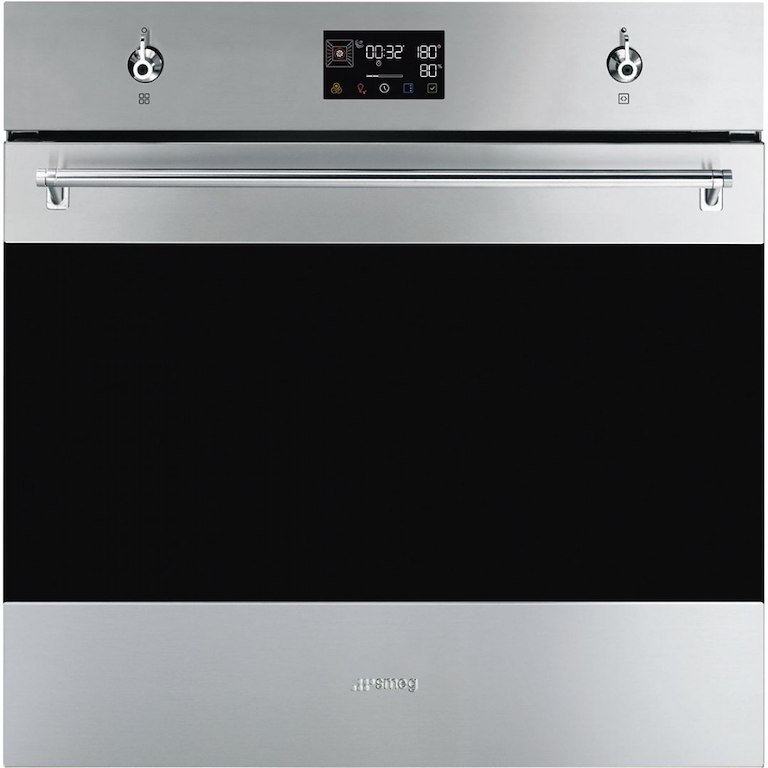 Smeg SOP6302S2PX ugradna pirolitička rerna sa dodatkom pare