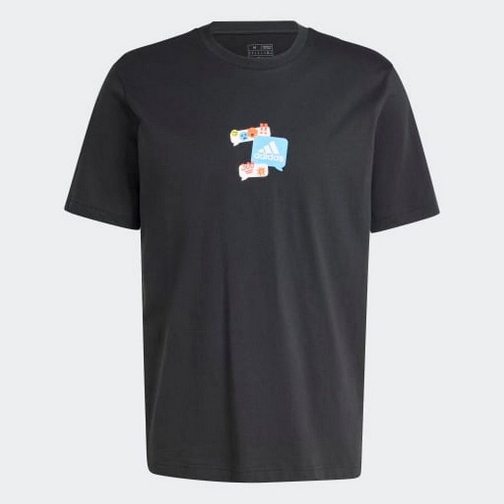 ADIDAS Majica kratak rukav remoji graphic tee M
