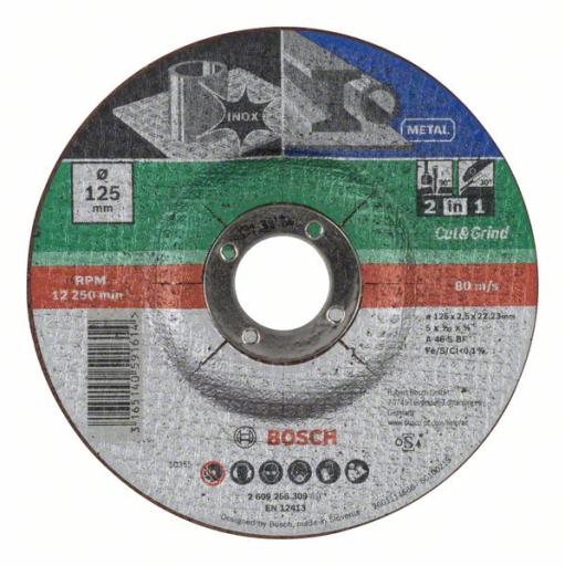 Bosch 2609256309 Rezna ploča 2 u -1