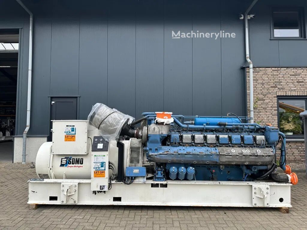 SDMO MS2000 MTU Leroy Somer 2000 kVA generatorset diesel generator