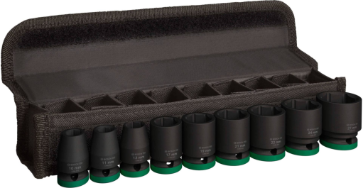 Bosch PRO Impact Socket Set, 1/2", standardni, 9 delova, 2608003038
