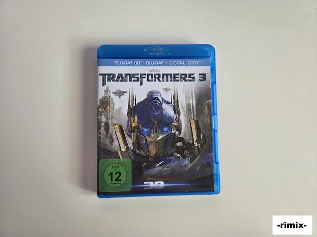Blu ray 3d + 2d - Transformers 3