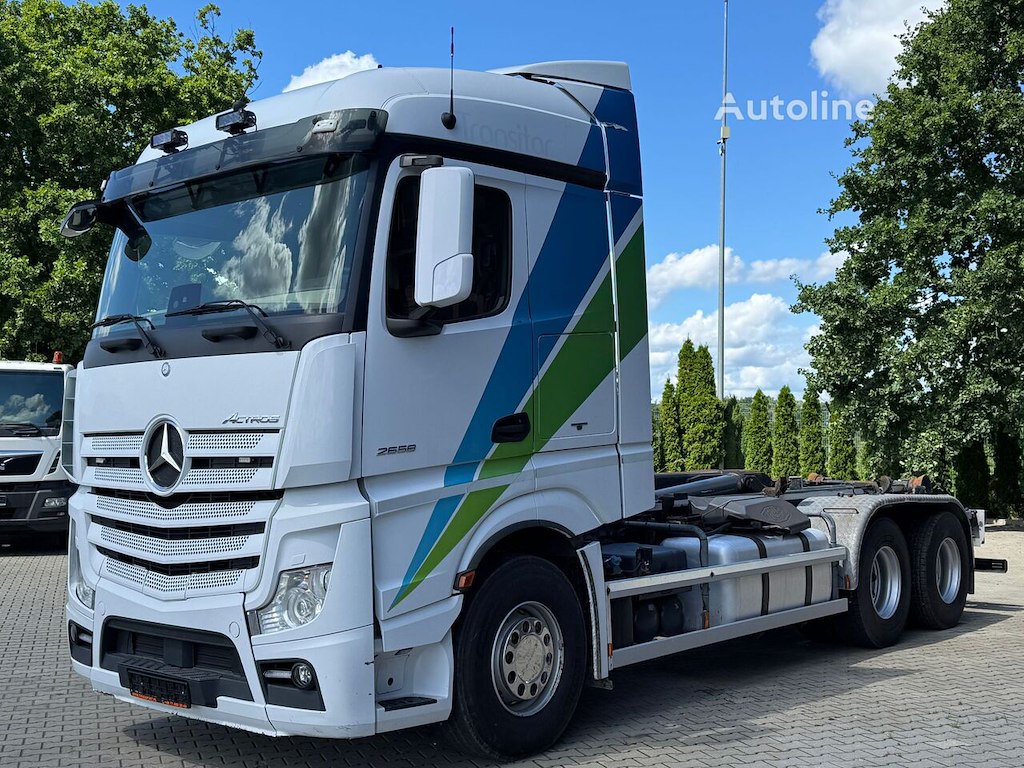 Mercedes-Benz ACTROS 2658 6x2 EURO6 HAKOWIEC MEILLER RK 26.67K kamion rol kiper