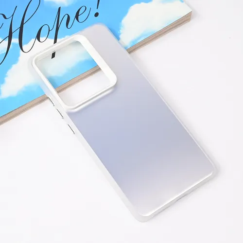 Futrola - maska Clear za Xiaomi Redmi Note 14s srebrna