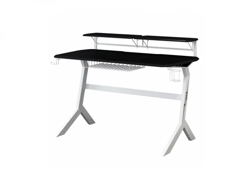 GAMING STO LC Power LC-GD-1W Gaming Desk Black/White