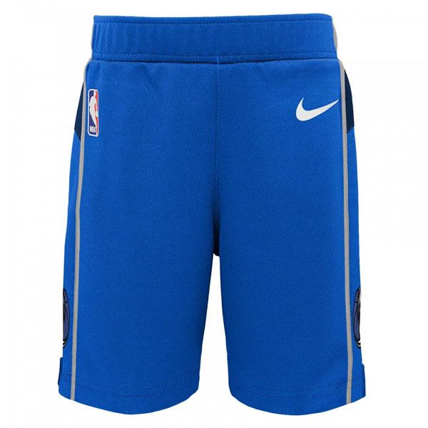 KIDS' NBA DALLAS MAVERICKS ICON REPLICA SHORTS 'GAME ROYAL'