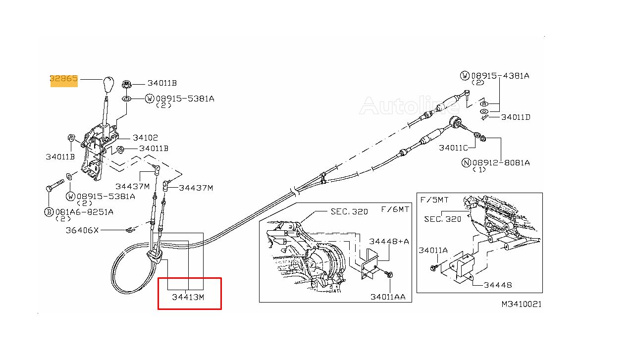 Váltóbovden Nissan Atleon cabstar 34413 za Nissan Cabstar Atleon kamiona