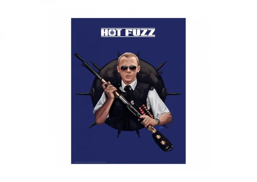 Hot Fuzz Limited Edition Art Print
