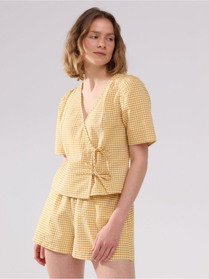 Bluza – Blouse in seersucker