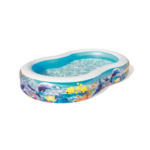 BESTWAY Bazen za decu 262x157x46cm Fish 'n friends