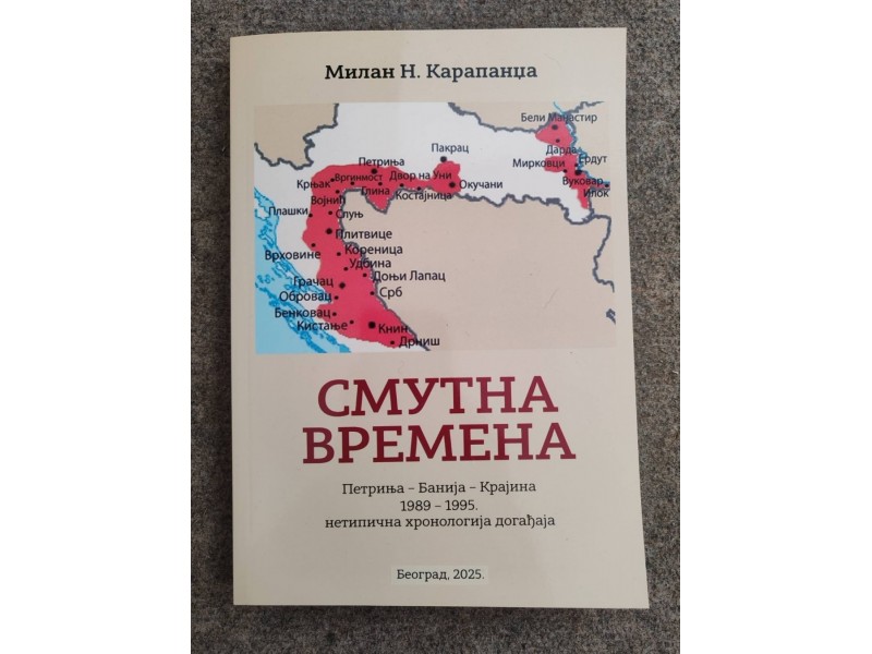 Smutna vremena Milan Karapandža