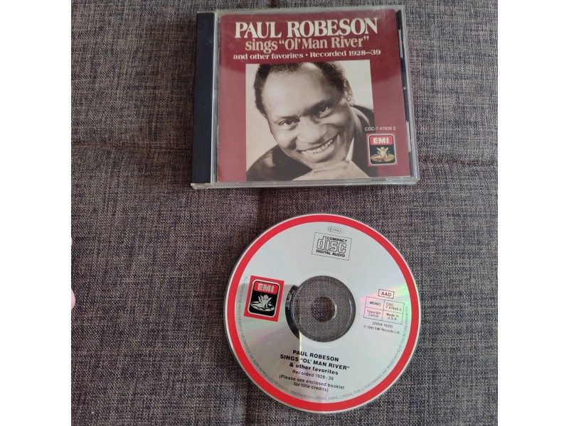 Paul Robeson sings "Ol'Man River"and other favorites