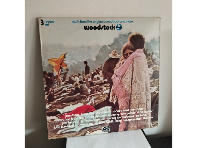 Woodstock - Music From The Original Soundtrack JAPAN 3L