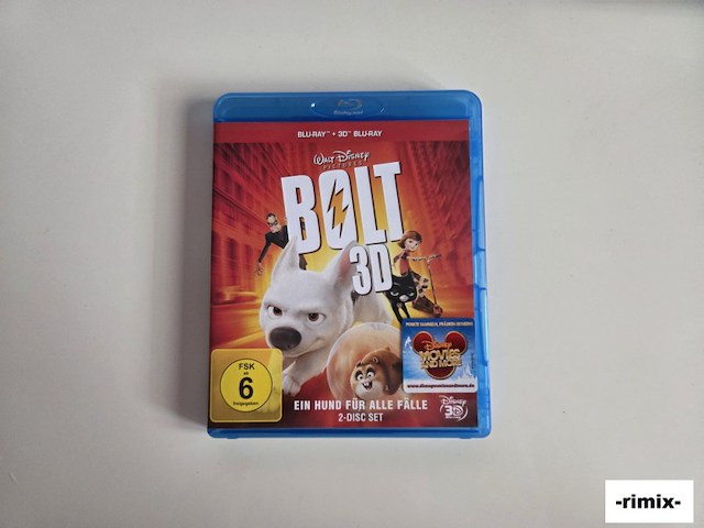 Blu ray  -  Bolt 3d