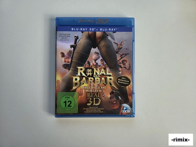 Blu ray  -  Ronal the barbarian