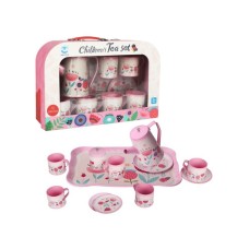 PERTINI Kofer čajanka set cveće 14 elemenata