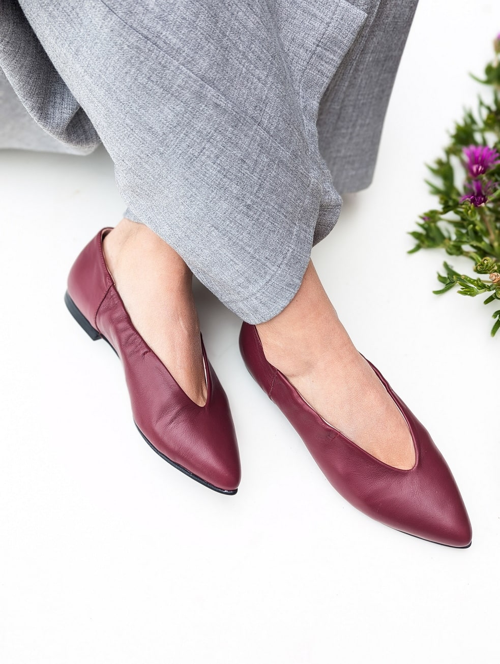 Baletanke Flat Burgundy